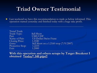 Triad 1 | PPT