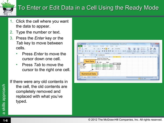 Triad 2010 excel_chapter_1 | PPT