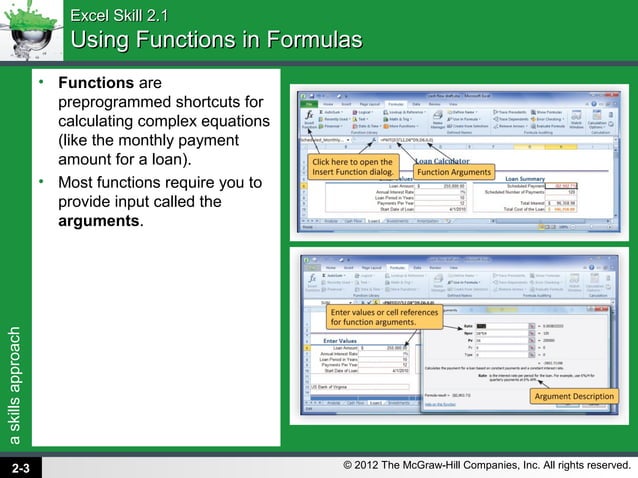 Triad 2010 excel_chapter_2 | PPT