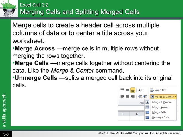 Triad 2010 excel_chapter_3 | PPT
