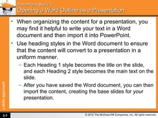Triad 2010 power_point_chapter_2 | PPT
