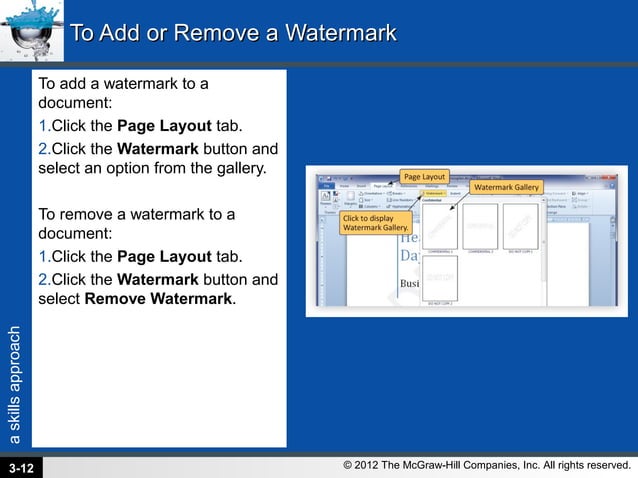 Triad 2010 word_chapter_3 | PPT