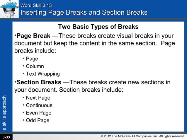 Triad 2010 word_chapter_3 | PPT