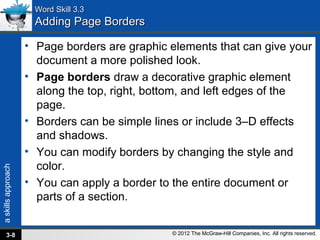 Triad 2010 word_chapter_3 | PPT