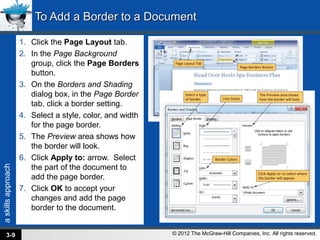 Triad 2010 word_chapter_3 | PPT