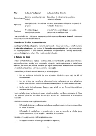 TRÍADE CAR: CONHECIMENTO, APLICAÇÃO E RESULTADOS | PDF