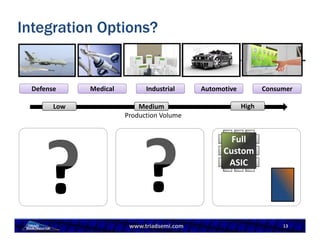 Triad Semiconductor Mixed Signal Integration Kick ASIC IESF Automotive ...