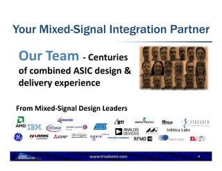 Triad Semiconductor Mixed Signal Integration Kick ASIC IESF Automotive ...