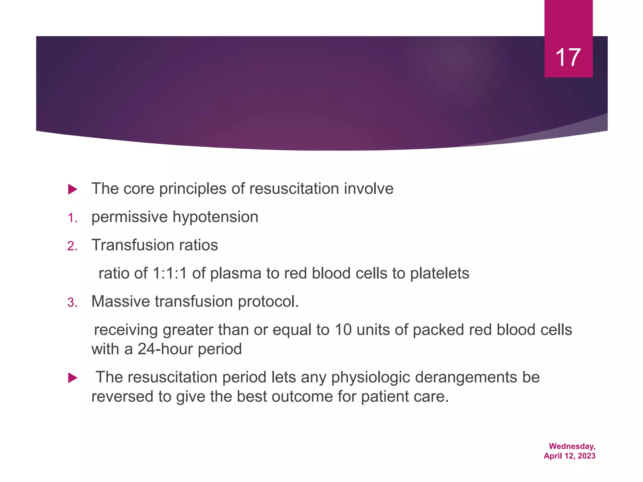 Triad of death, damage controle surgery.ppt