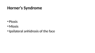Triads in Ophthalmology (specific symptom or sign combinations) Dr ...