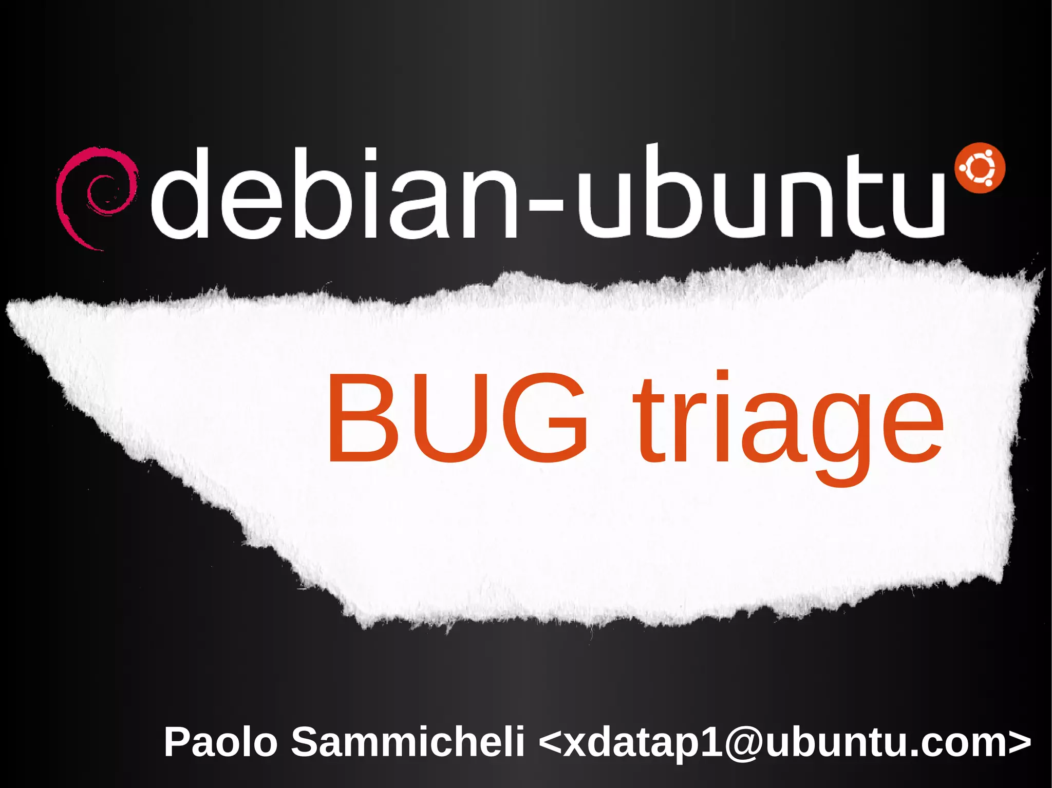 Ubuntu Bug Triage | ODP