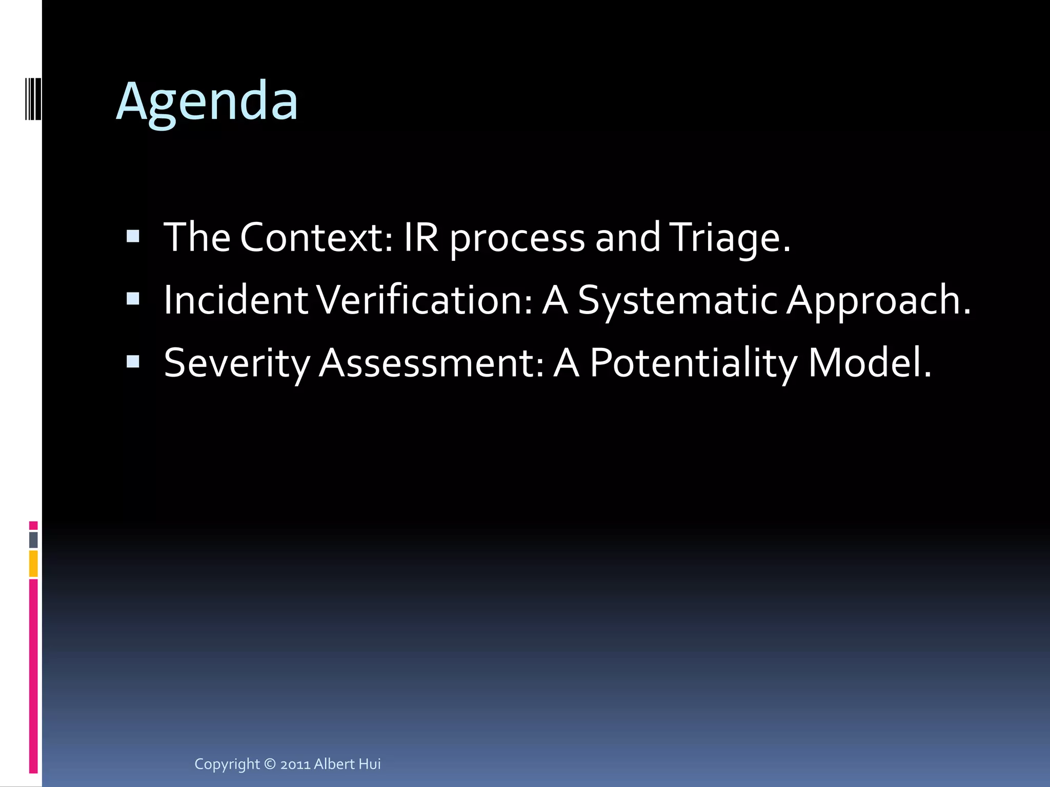 Incident Response Triage | PPTX