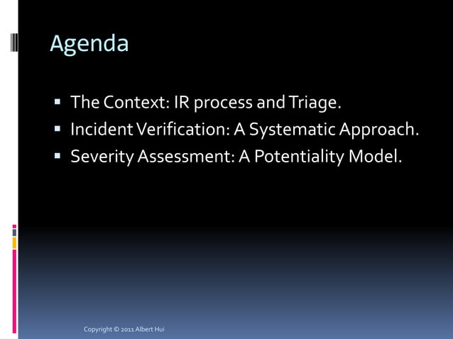 Incident Response Triage | PPTX | Information and Network Security ...
