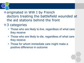 Triage | PPTX