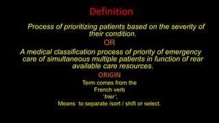 Triage | PPTX