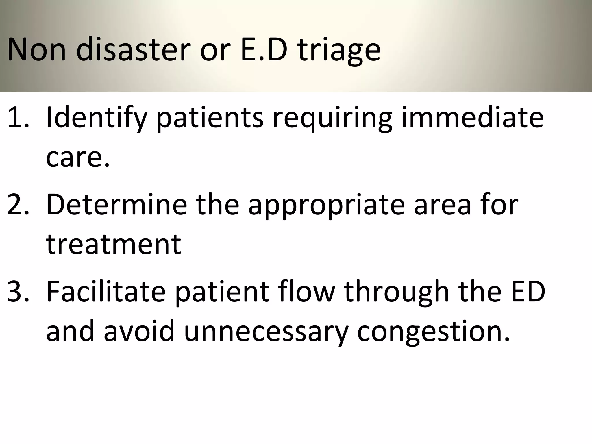 Triage | PPT