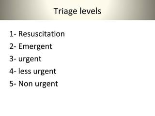 Triage | PPT