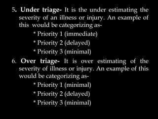 Triage protocol | PPTX