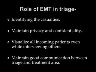 Triage protocol | PPTX