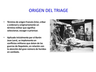 Triaje prehospitalario | PPTX