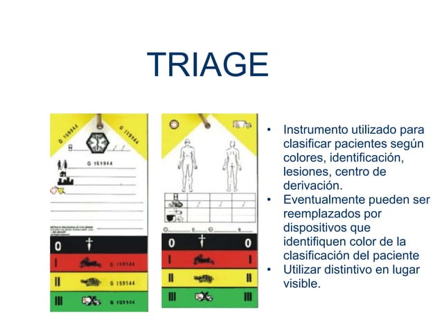 Triaje prehospitalario | PPTX