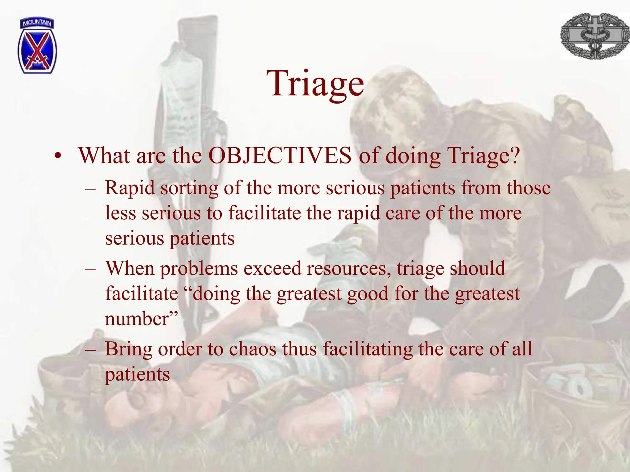 triage.ppt | Free Download