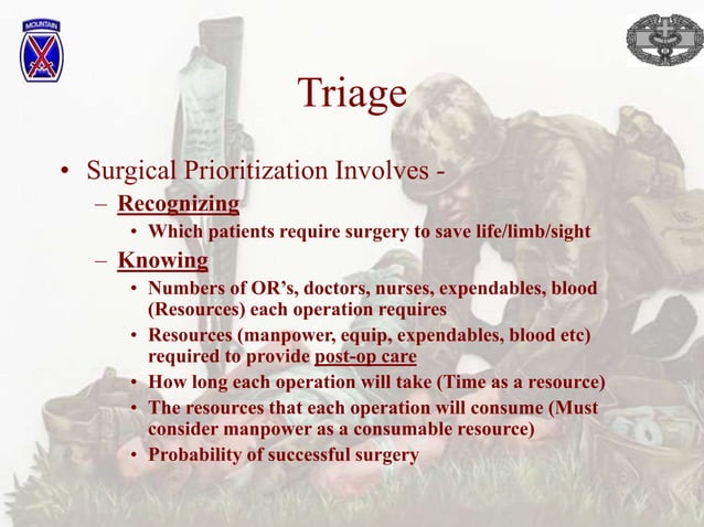 triage.ppt | Free Download