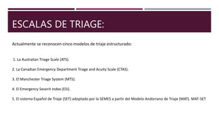 TRIAGE urgencias medico quirúrgicas .pptx