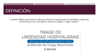 TRIAGE urgencias medico quirúrgicas .pptx