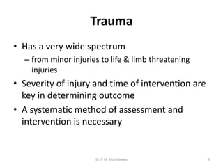 TRIAGE: Trauma: Triage ,Resuscitation and Monitoring | PPTX
