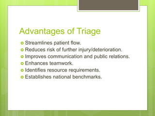 first aid perhosptial triage .ppt ali mushtaq | PPT