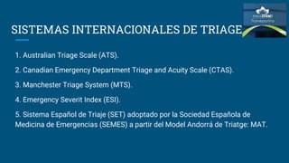 TRIAGE sistema de clasificación estandar.pptx
