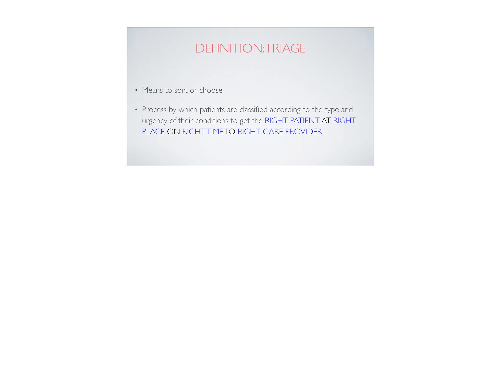 TRIAGE:CANADIAN TRIAGE AND OBSTETRICAL TRIAGE | PDF