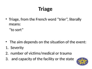 Triage Federal minister of health in addis.pptx
