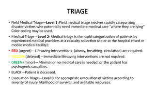 Triage in massive causality and orthopedic emergencies.pptx