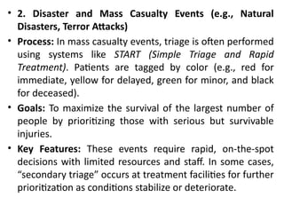 Effective Triage Strategies for Hospital Management | PPT