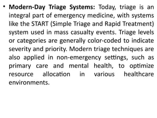 Effective Triage Strategies for Hospital Management | PPT
