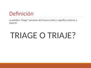 TRIAGE................................................ppt