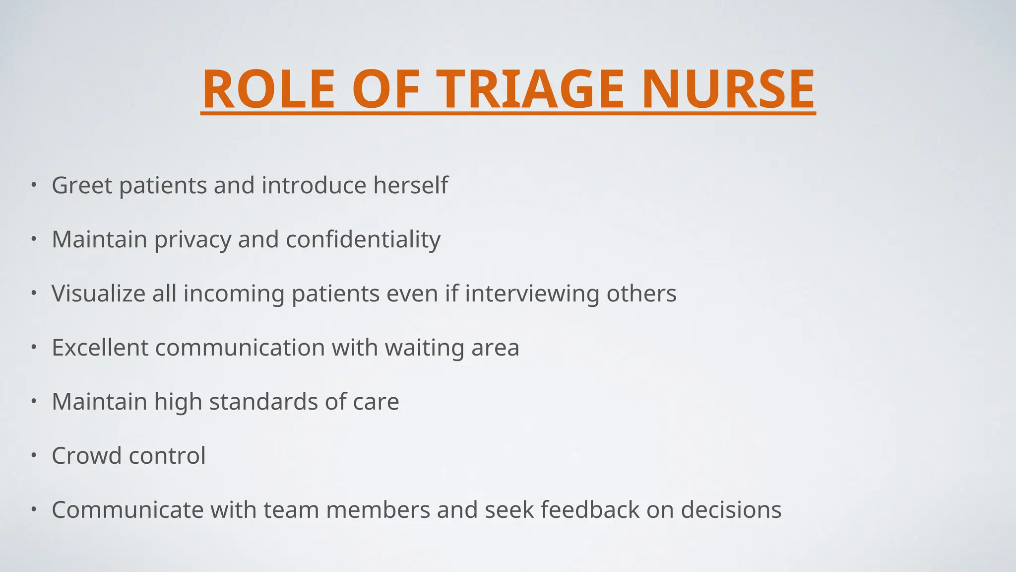HOW TO TRIAGE EMERGENCY PATIENTS........ | PPT