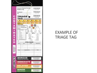 Triage in Mass Casualty situation ( Trauma ) | PPT