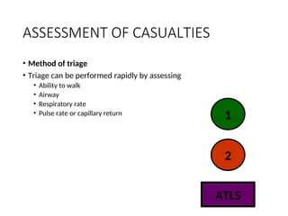 Triage in Mass Casualty situation ( Trauma ) | PPT