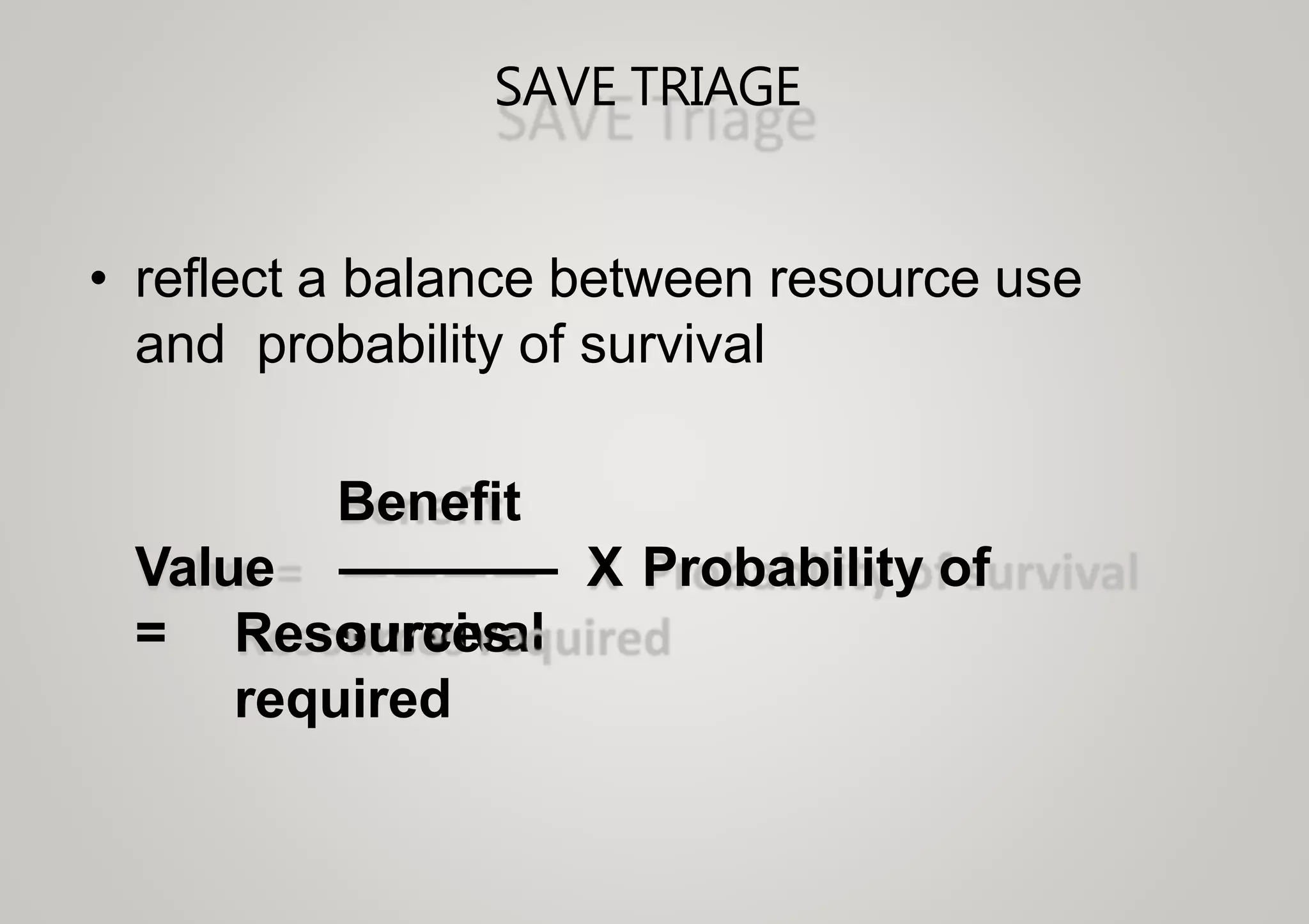 Triage | PPTX