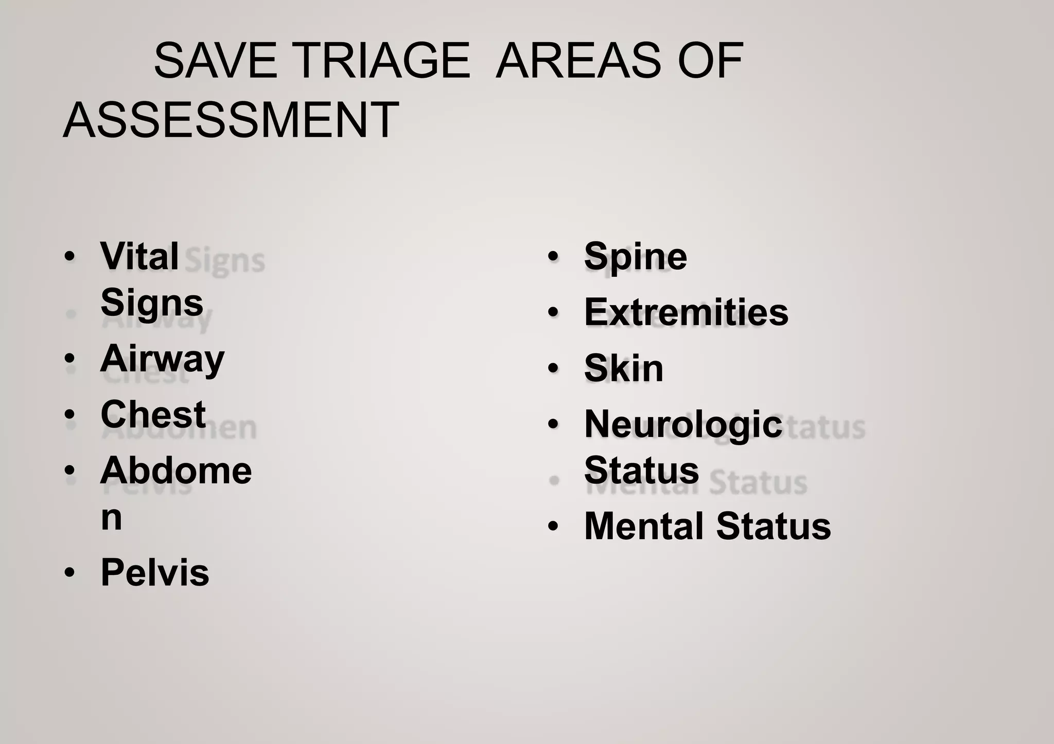 Triage | PPTX