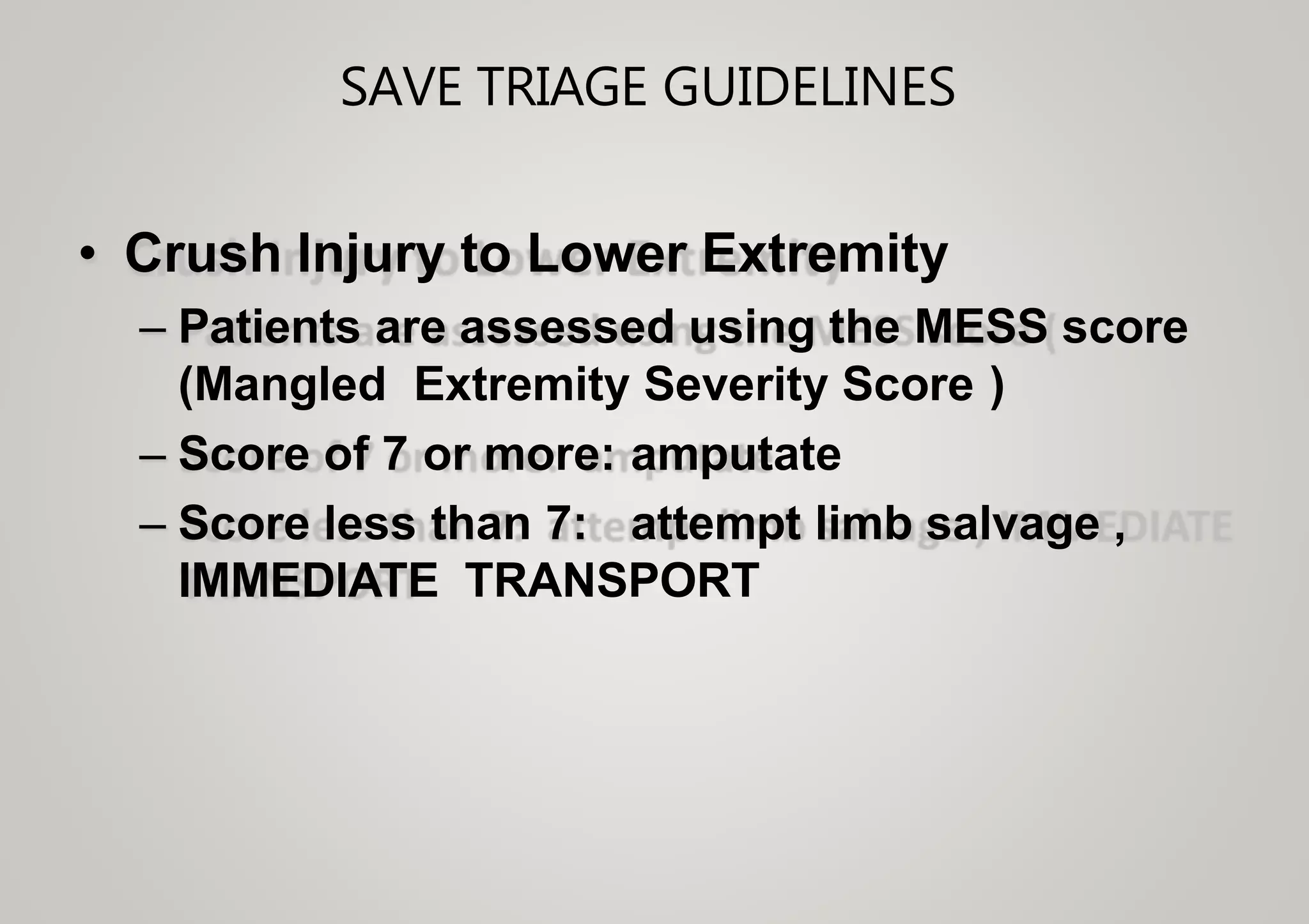 Triage | PPTX