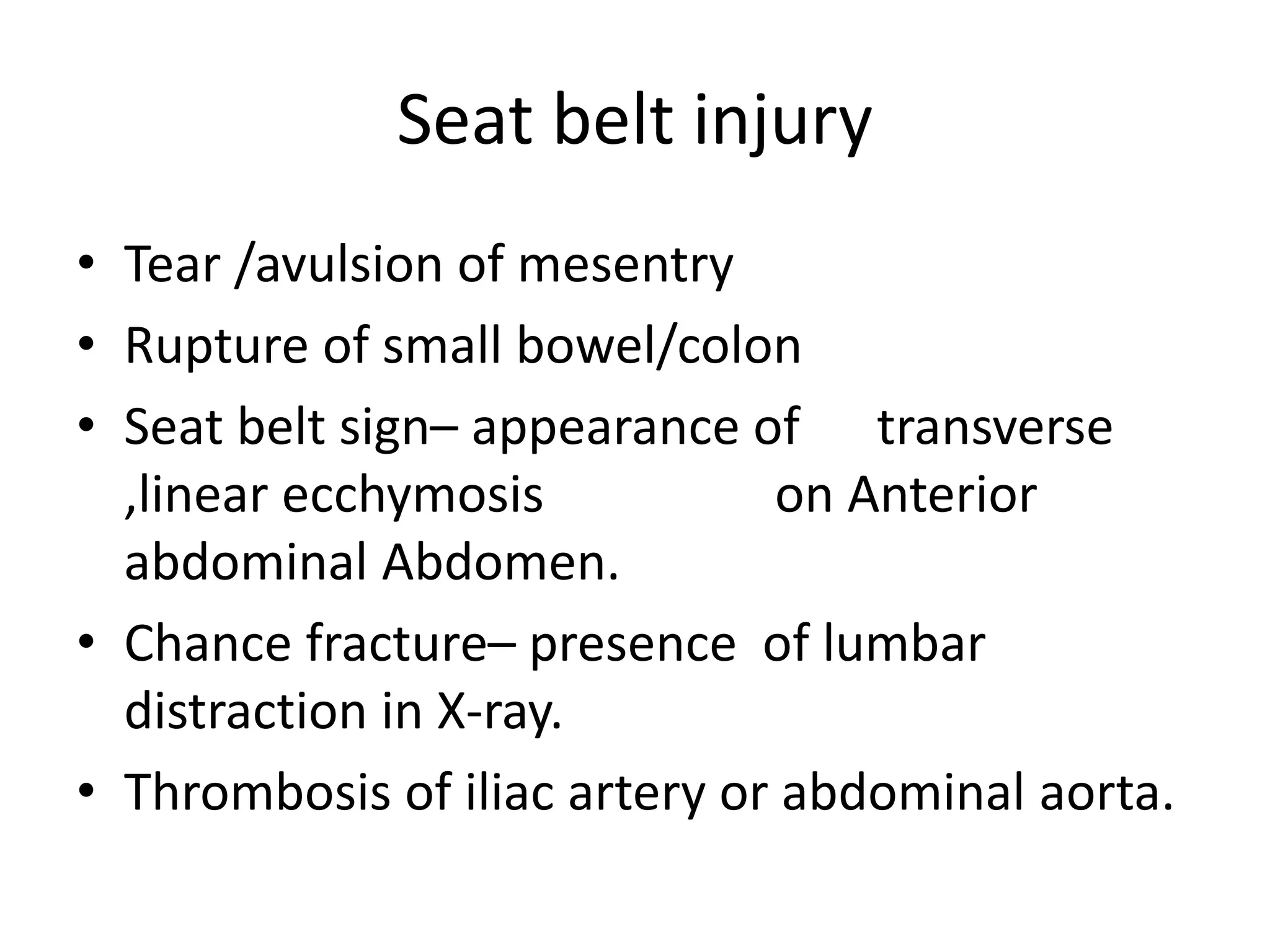 Triage &assesment of abdominal trauma | PPTX