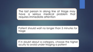 Triage - How to implemen Triage in hospital | PPTX