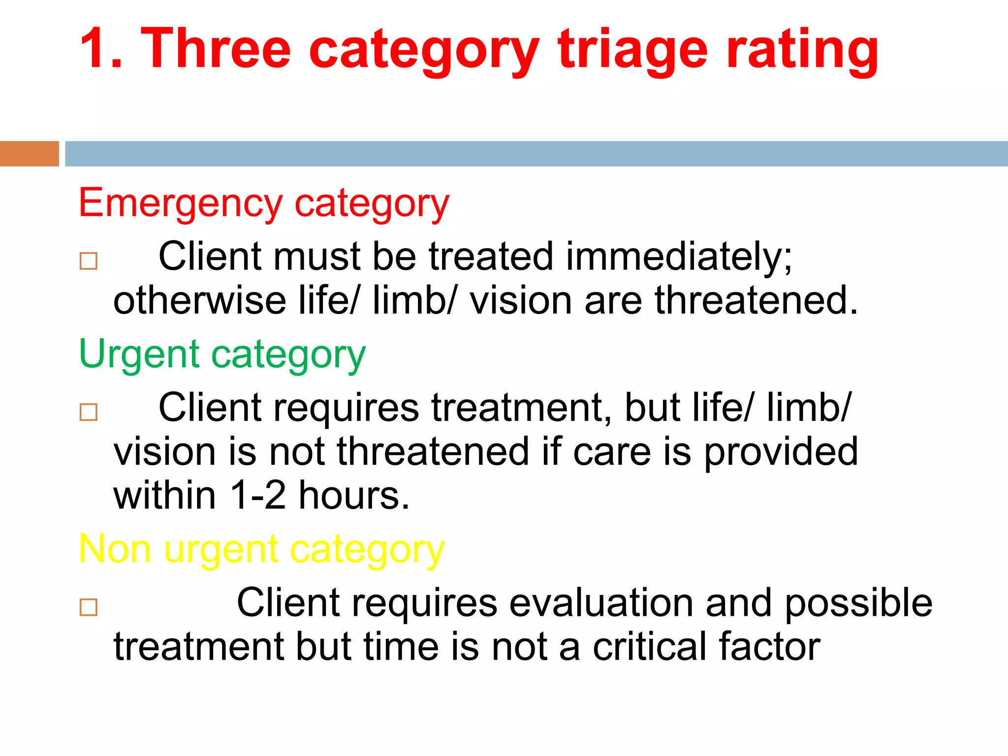 Triage | PPTX | First Aid | Injuries