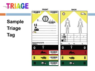Triage | PPTX | First Aid | Injuries