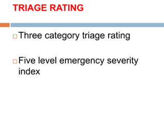 Triage | PPTX