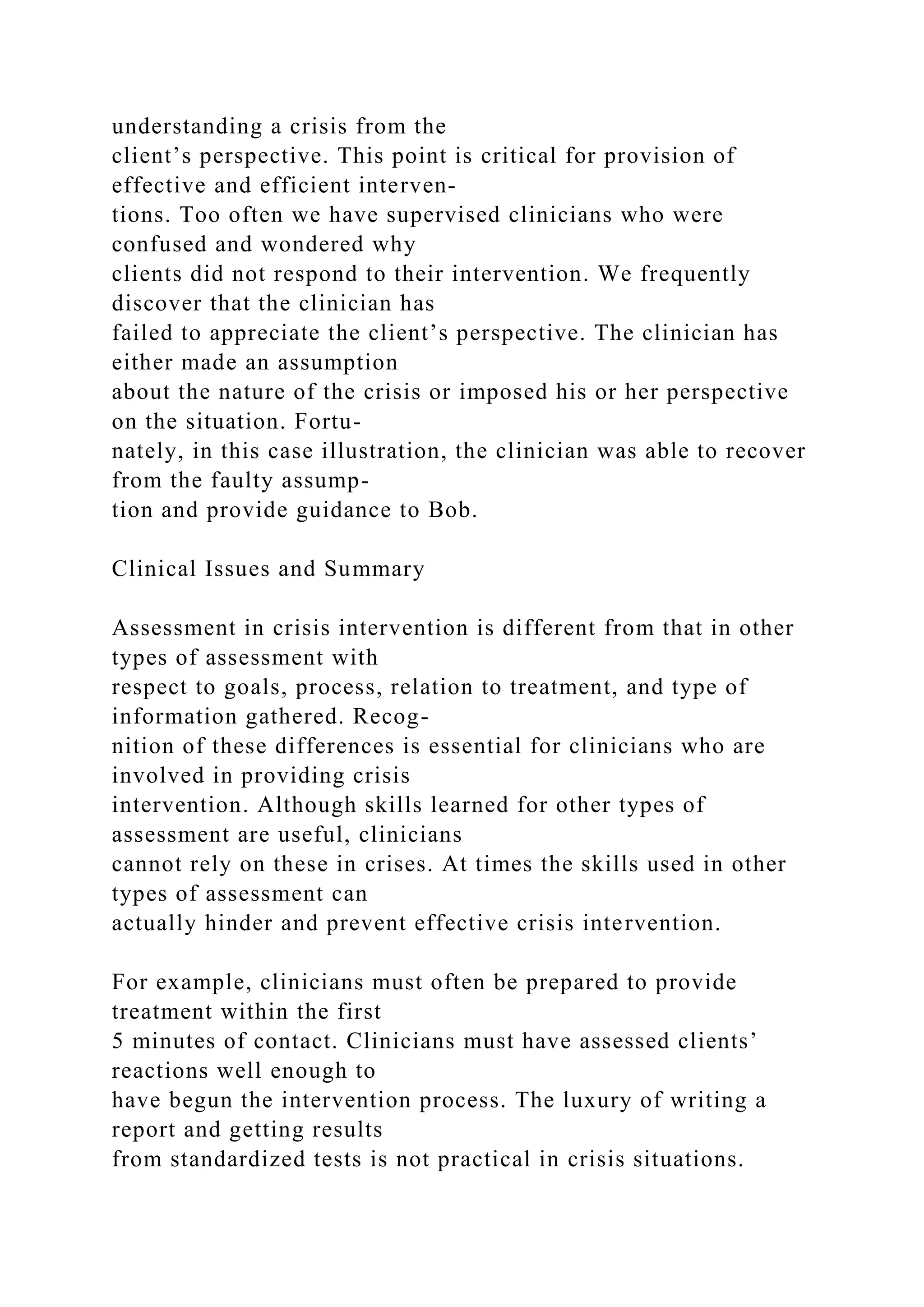 Triage Assessment Form Crisis Intervention © by R. A. Myer,.docx